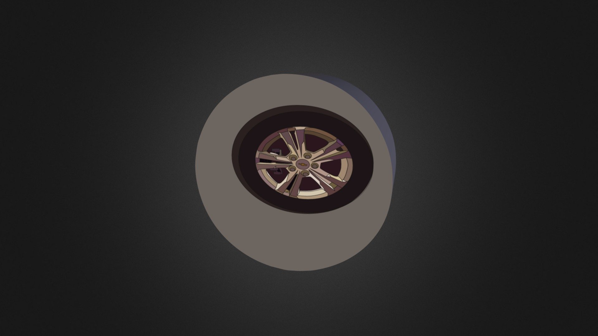 3D Car Wheel Rendering - 3D model by josh (@josh3dmodels) [71213cd ...