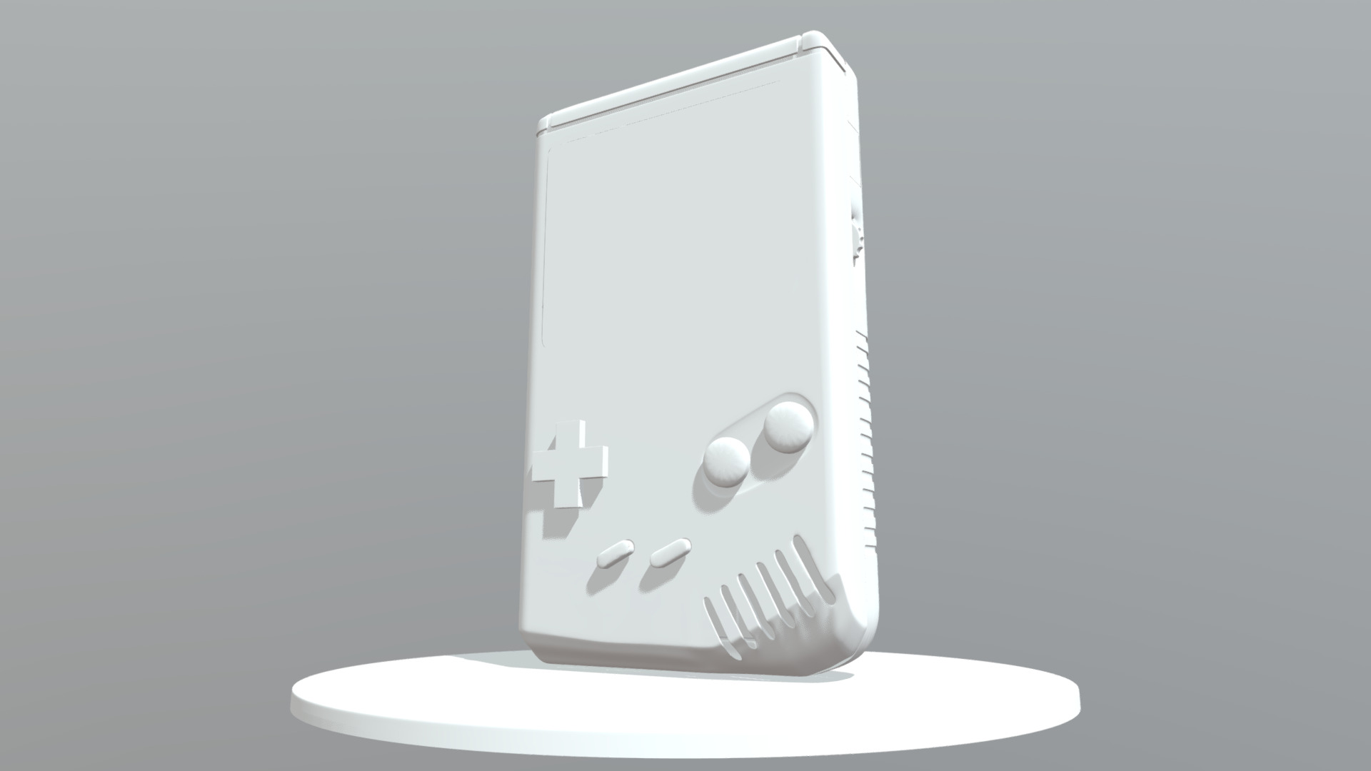 Nintendo Gameboy console - 3D model by Deividart (@David.Nieto.Rojas ...