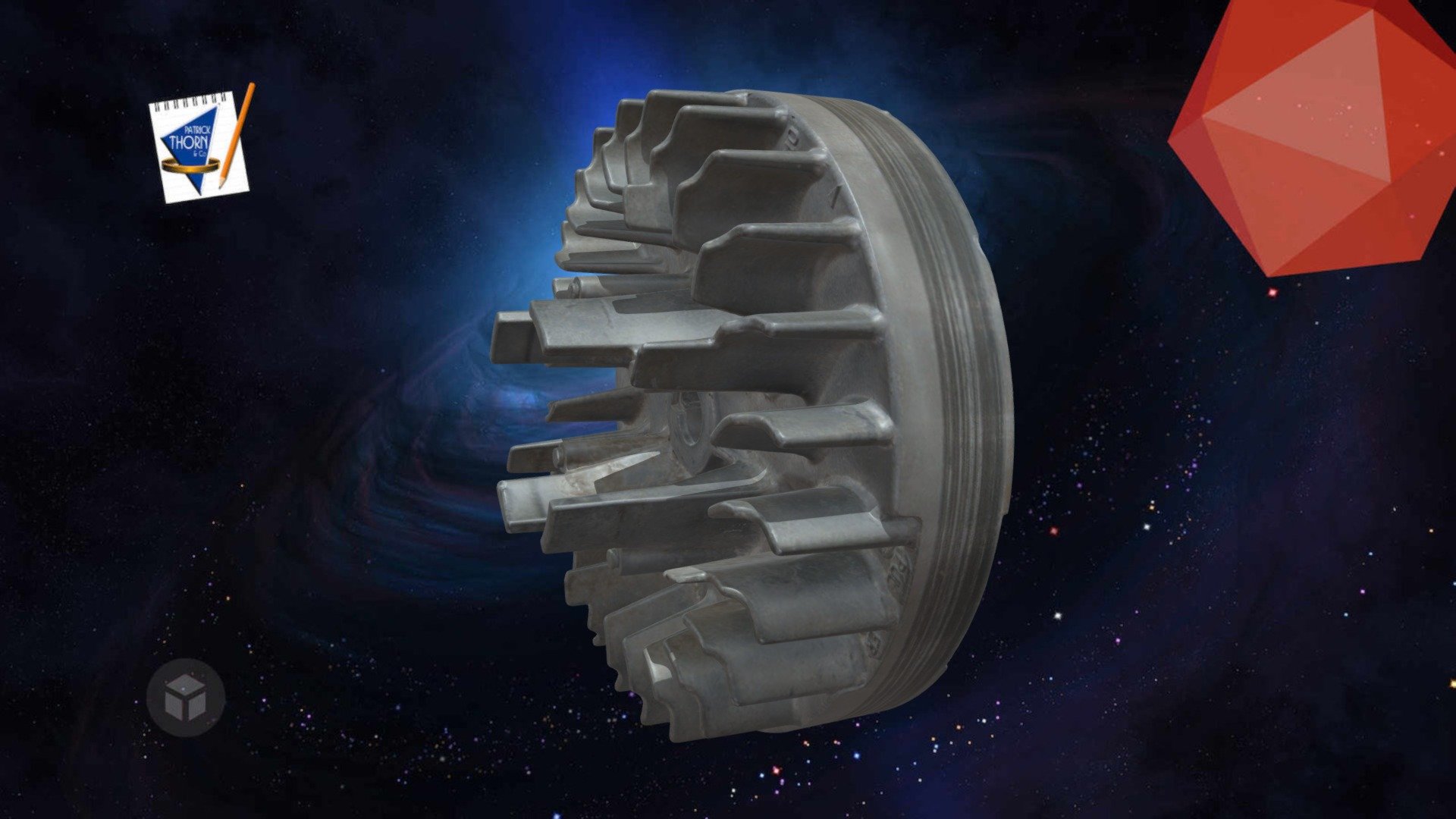 Mower Rotor scanned with Space Spider - Artec - 3D model by Patrick ...