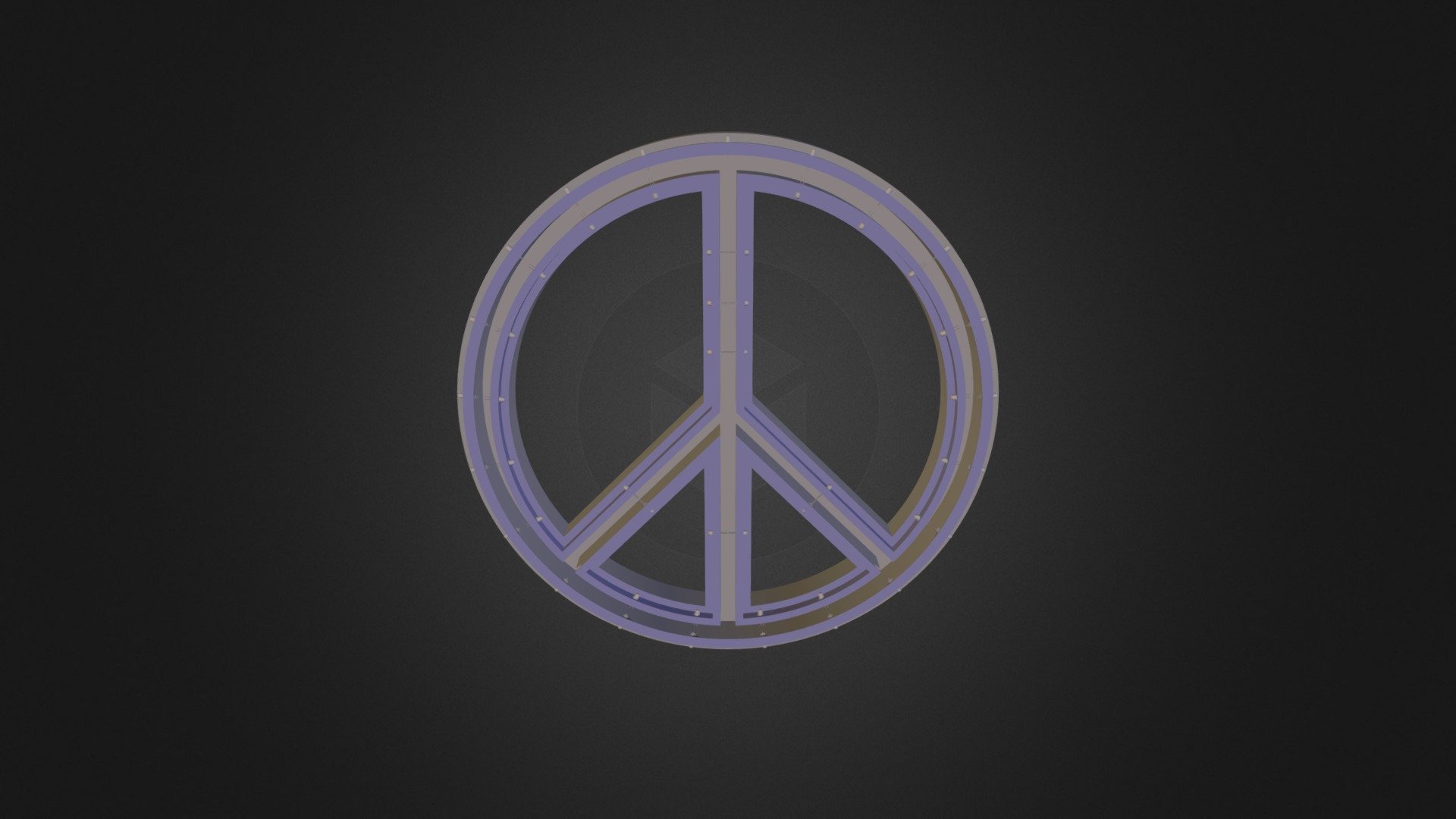 Peace - 3D model by qbs1994 [7125b8f] - Sketchfab