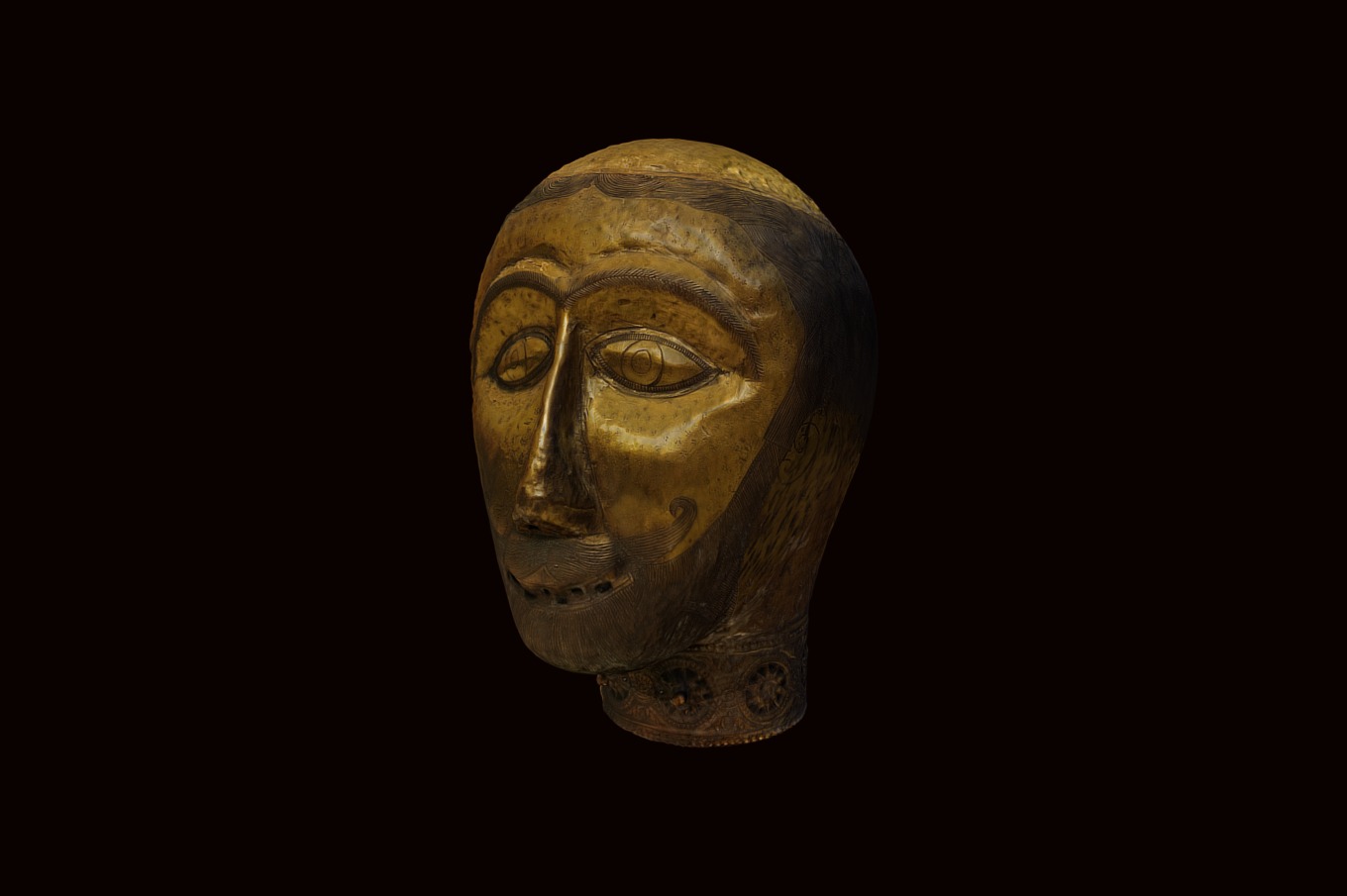An Ethiopian metal head/ reliquary - Download Free 3D model by The ...