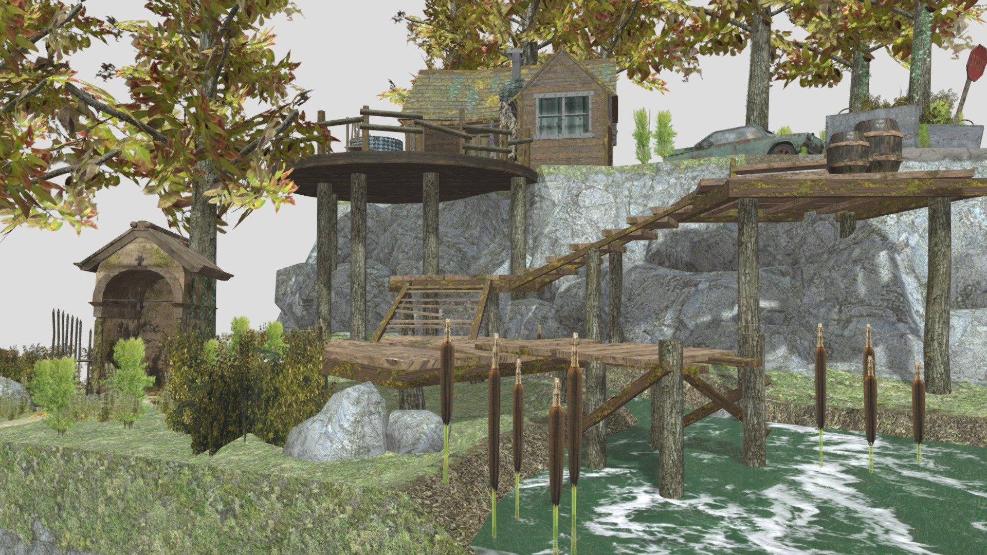 DAE Diorama - Forost Loner - 3D model by JeromeVanKerkhove [7127b80 ...