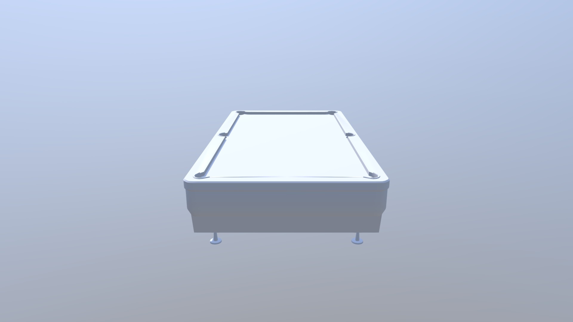 Pool Table - 3D model by Leo Curtis (@leocurtis) [712903e] - Sketchfab