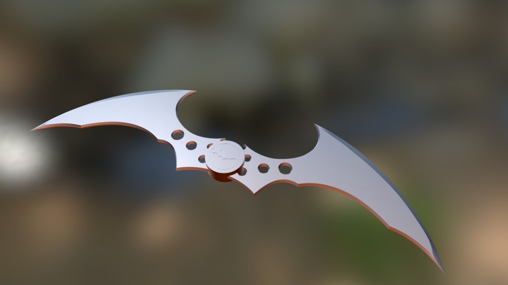 Batarang - 3D model by pjschiavi [712a611] - Sketchfab