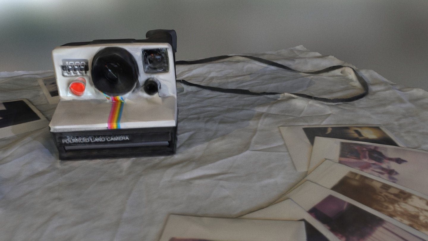 Polaroid camera - Download Free 3D model by Steren [712c055] - Sketchfab