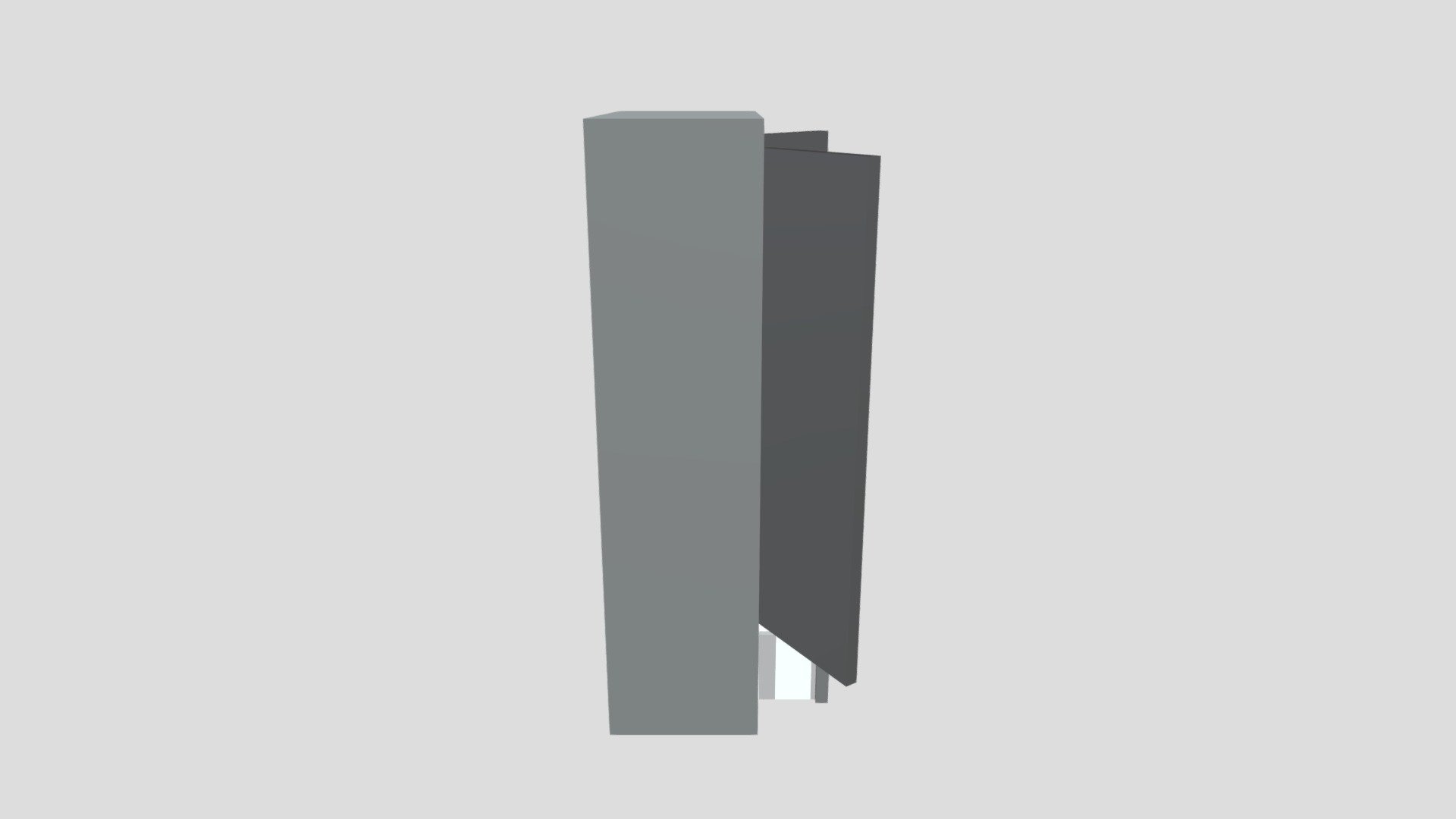 Simple Wardrobe - Download Free 3D model by M3ZZA [712c358] - Sketchfab