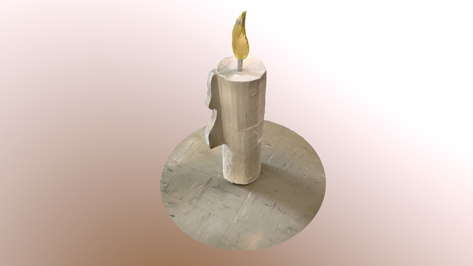 BOUGIE (Candle) - Download Free 3D model by Jean Monnet (@JeanMoMo ...