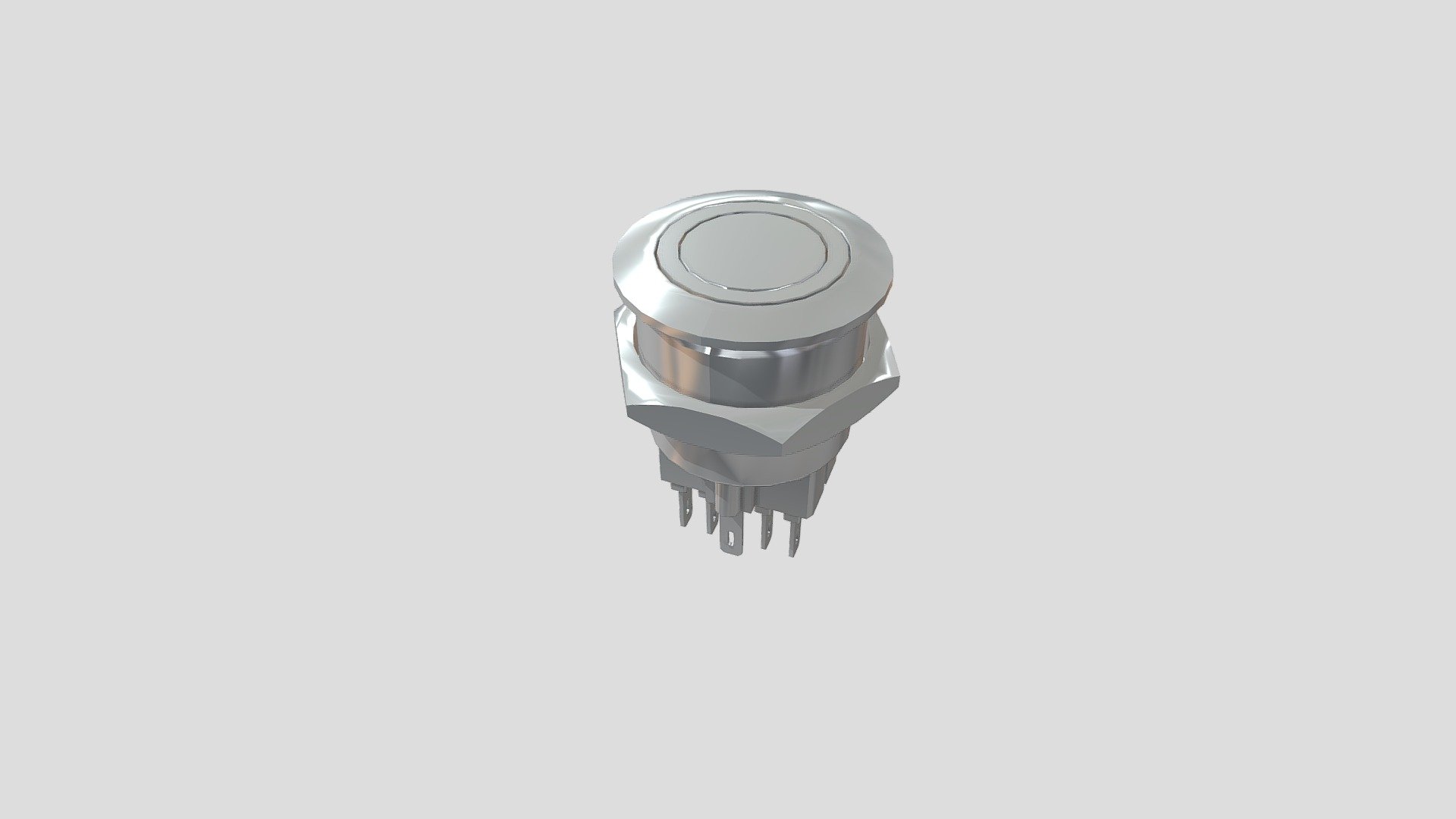 GQ25-11E/B/24V/S ONPOW pushbutton - Download Free 3D model by ONPOW (@onpowru) [712cd6b] - Sketchfab