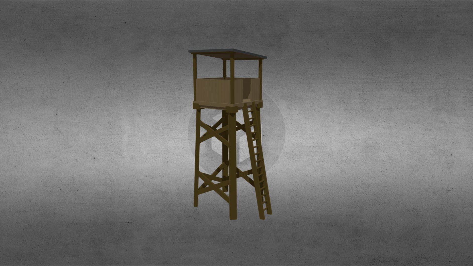 Hunting tower - Download Free 3D model by p.wb (@pe_wube) [712d7c5 ...