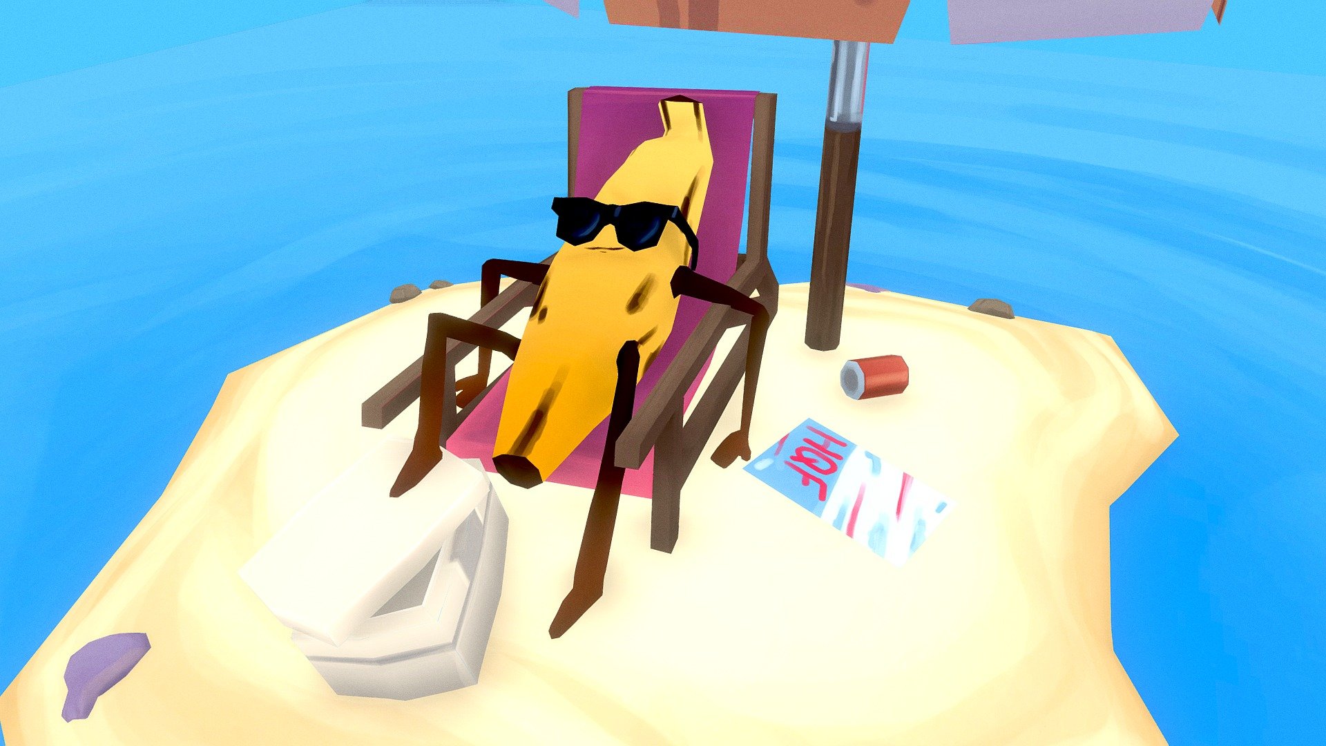 Junim the Banana - 3D model by marcosmotta [7130652] - Sketchfab