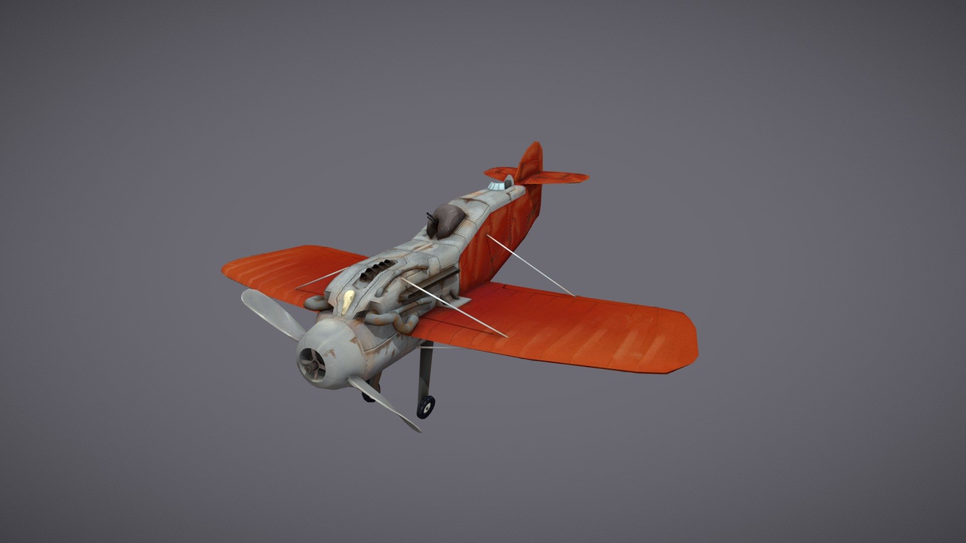 Rustariborn - Witman d-12 Bonzo - 3D model by Bas_Vervoort [7131eaa] - Sketchfab