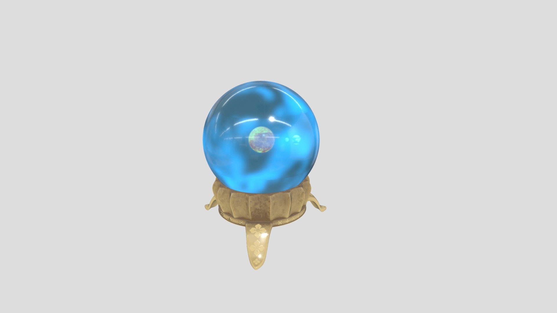 Magic ball - 3D model by Nikolay_Pokas [7135587] - Sketchfab