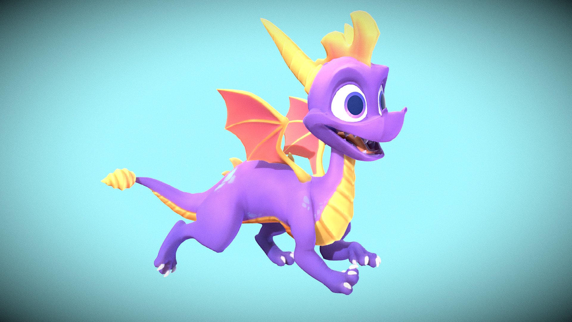 Cyignited Spyro - 3D model by Cytric Acid (@cytricacid) [7135697 ...