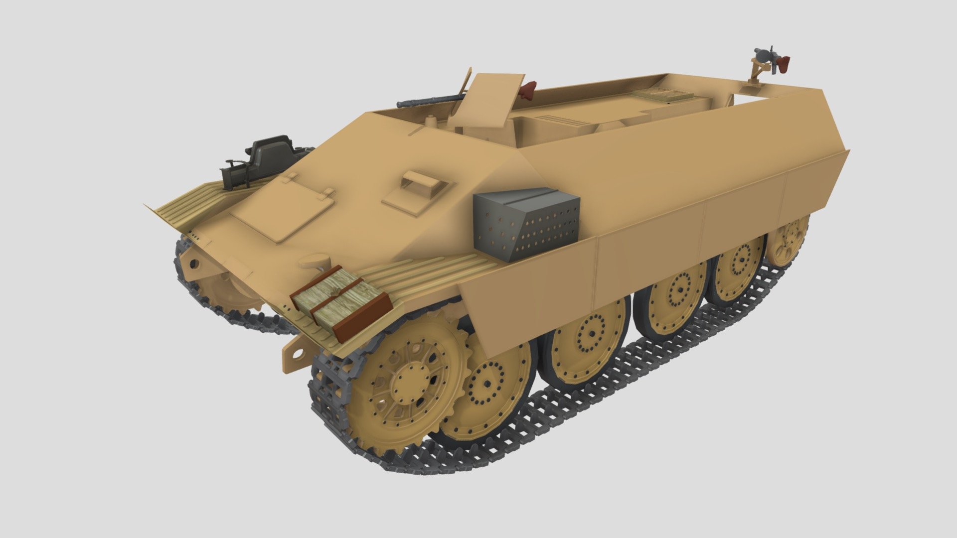 Hetzer APC Kätzchen / interior - Download Free 3D model by Basic Hsu ...