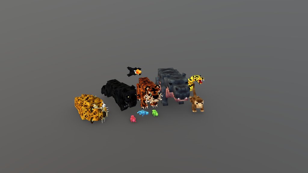 Creature Design - A 3D model collection by FoxxyDo - Sketchfab