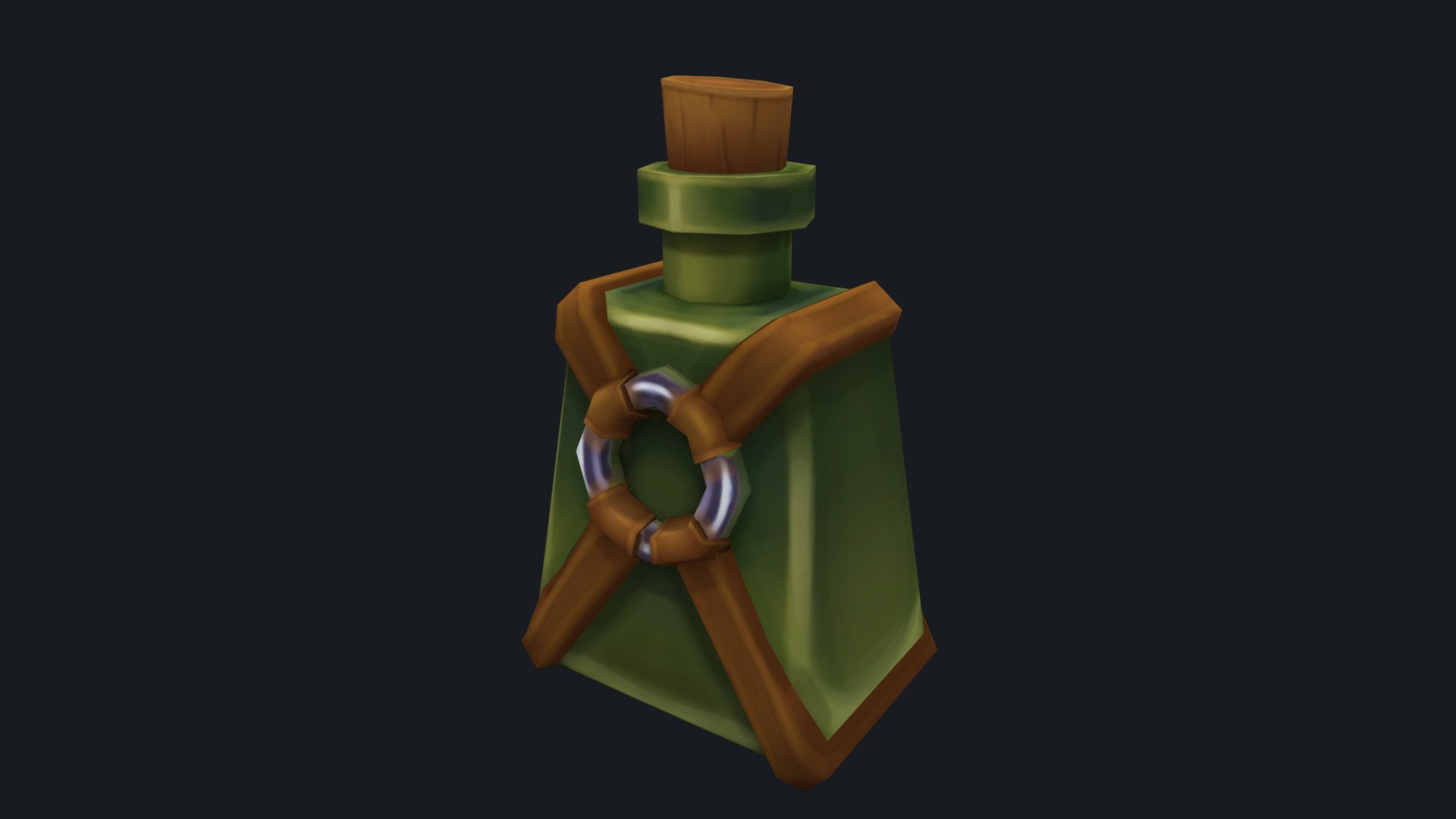Stylized Hand-Painted Potion - 3D model by GrunoKromer [71395a3 ...