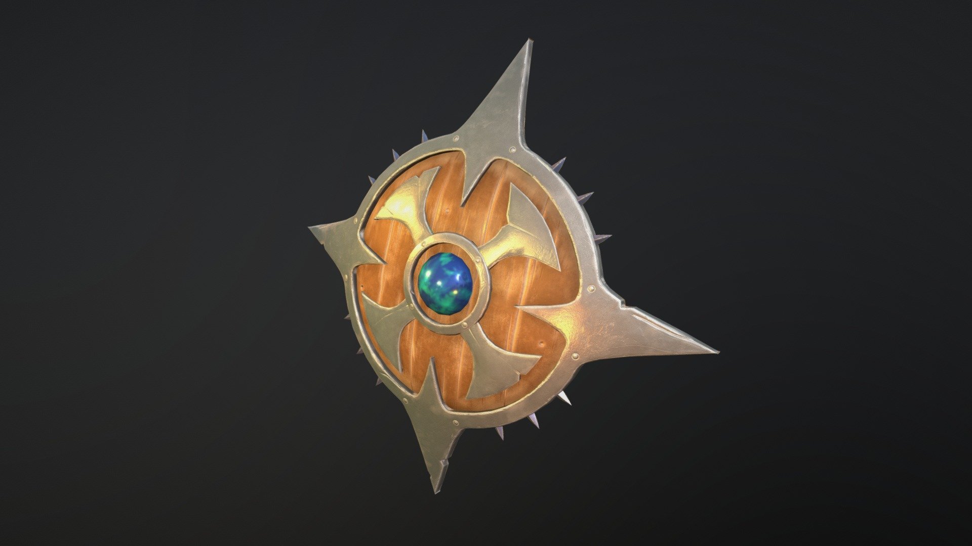 Stylized shield - Download Free 3D model by evx9000 [713ab0e] - Sketchfab