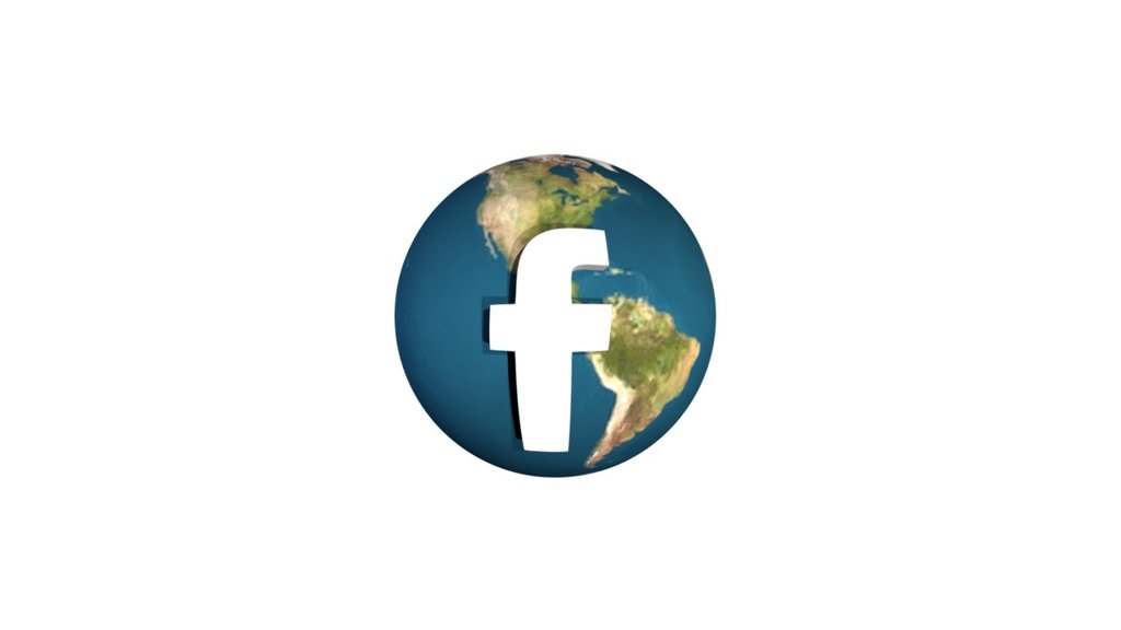 FB Icon Globe - 3D model by Chris Towle (@christowle) [713b9b3] - Sketchfab