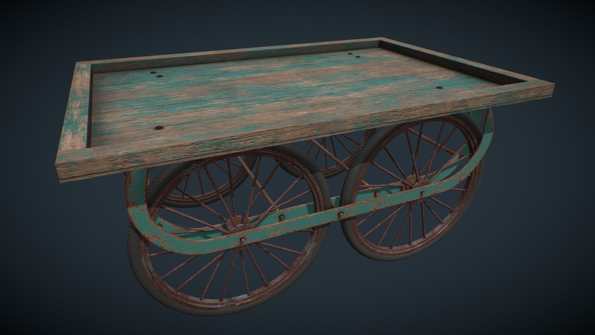 Hath Gaadi Thela - 3D model by YUshakola [713c3dd] - Sketchfab