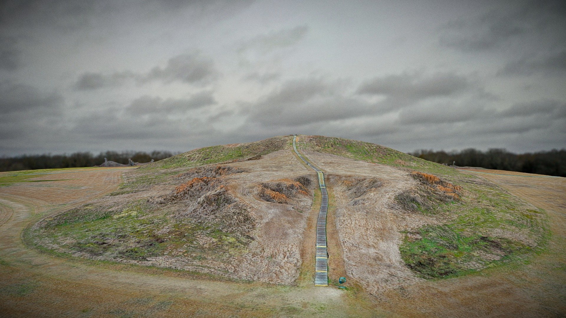 Poverty Point Mound A - Download Free 3D model by Frank McMains ...