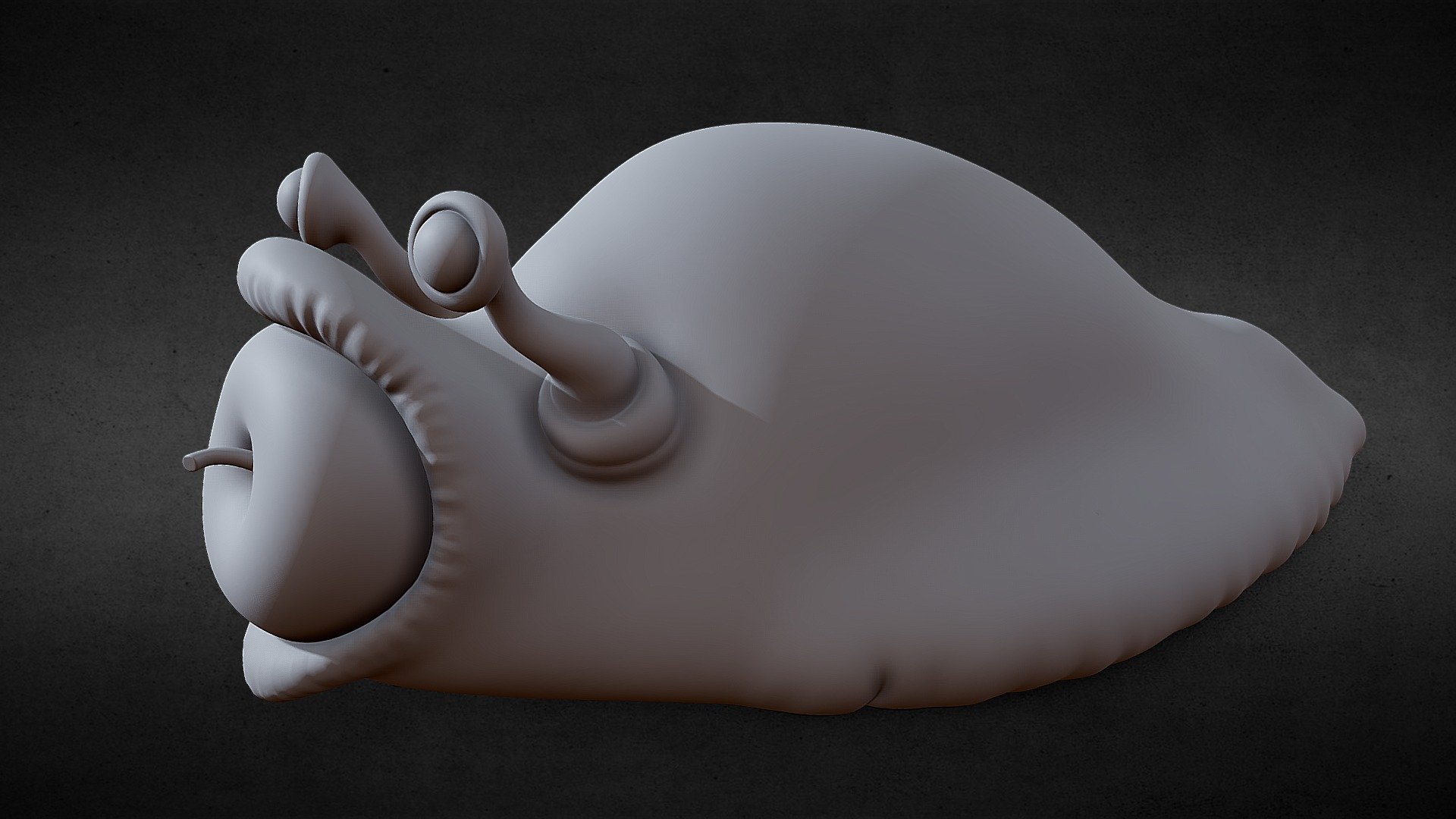 3D PRINTABLE NEPTUNIAN SLUG FROM FUTURAMA - Buy Royalty Free 3D model ...