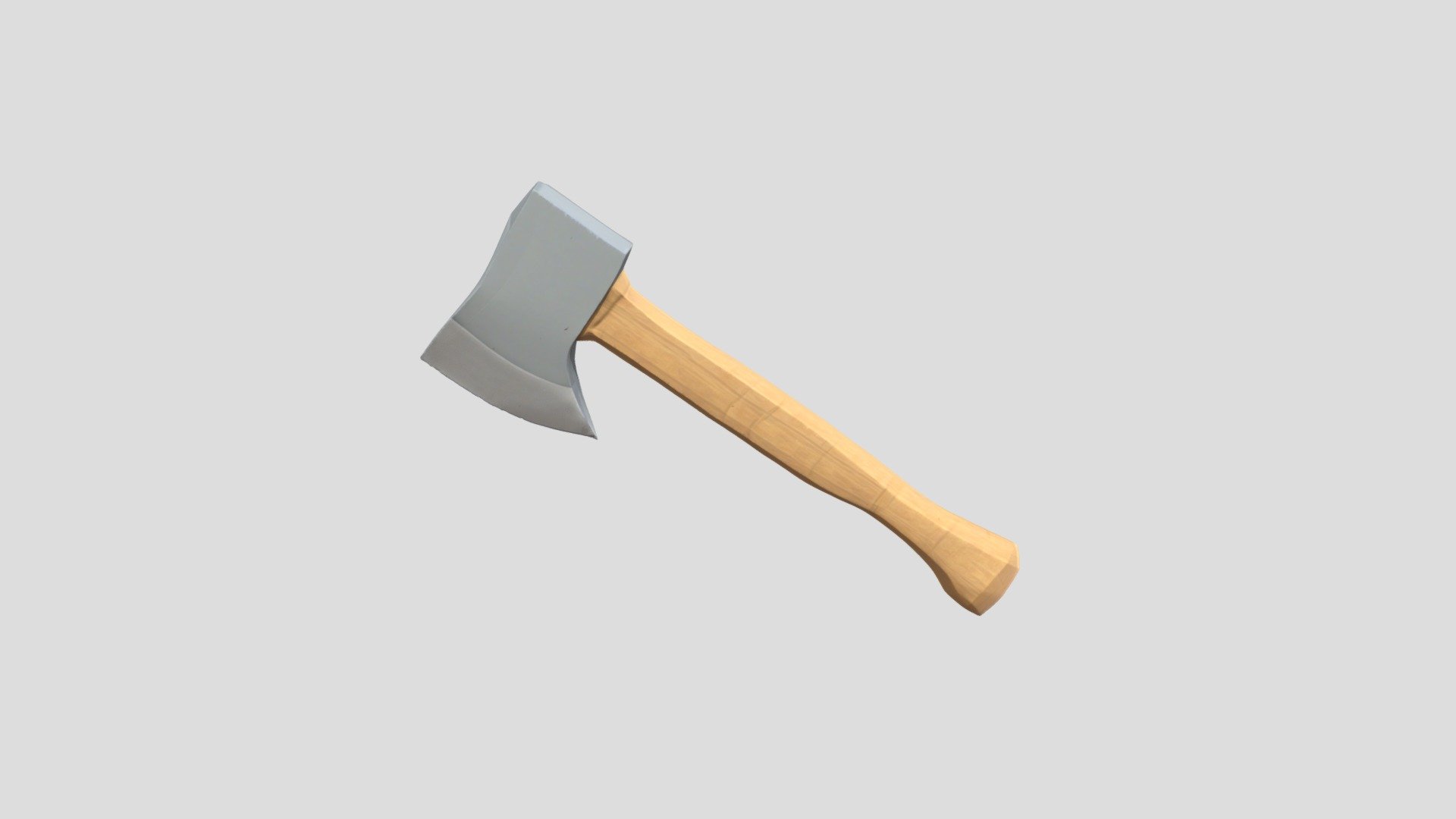 Low Poly Axe - Download Free 3D model by P1xelPeak [713e360] - Sketchfab