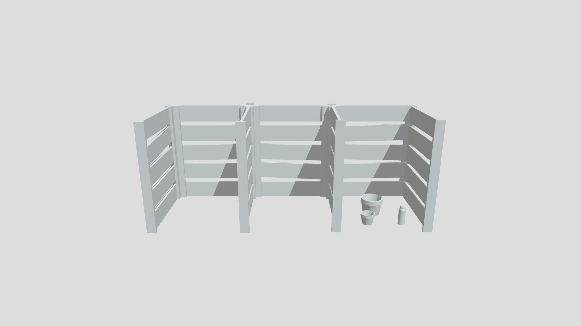 Eco House - 3 Simple Props - 3D model by Houwen Silke (@SilkeHouwen ...