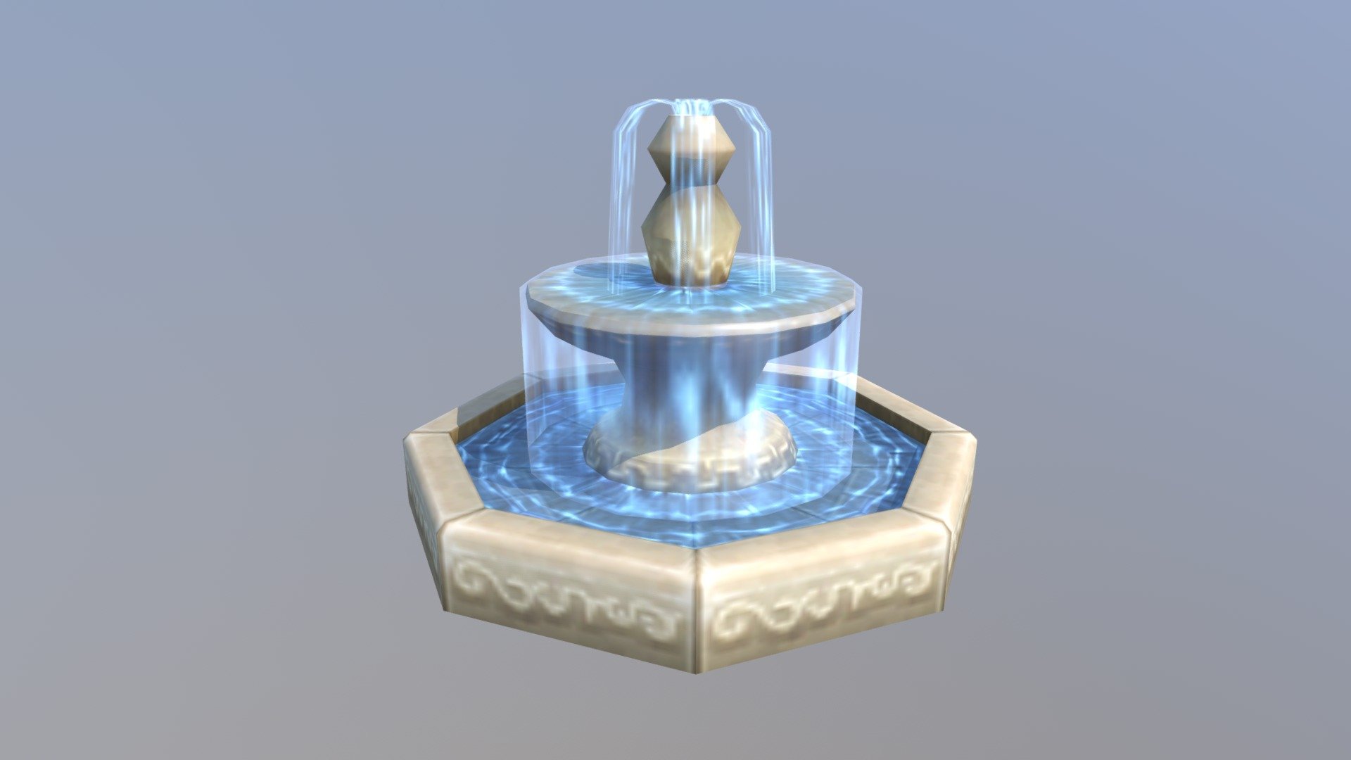 Fountain - 3D model by SmileBoom_SGB [714141b] - Sketchfab