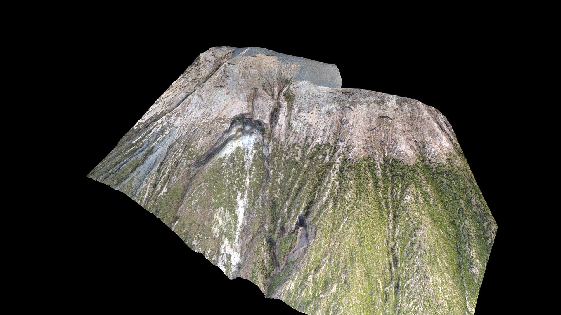 Vulcano Fossa Slide and Fumarole, Vulcano - 3D model by Vikram Unnithan ...
