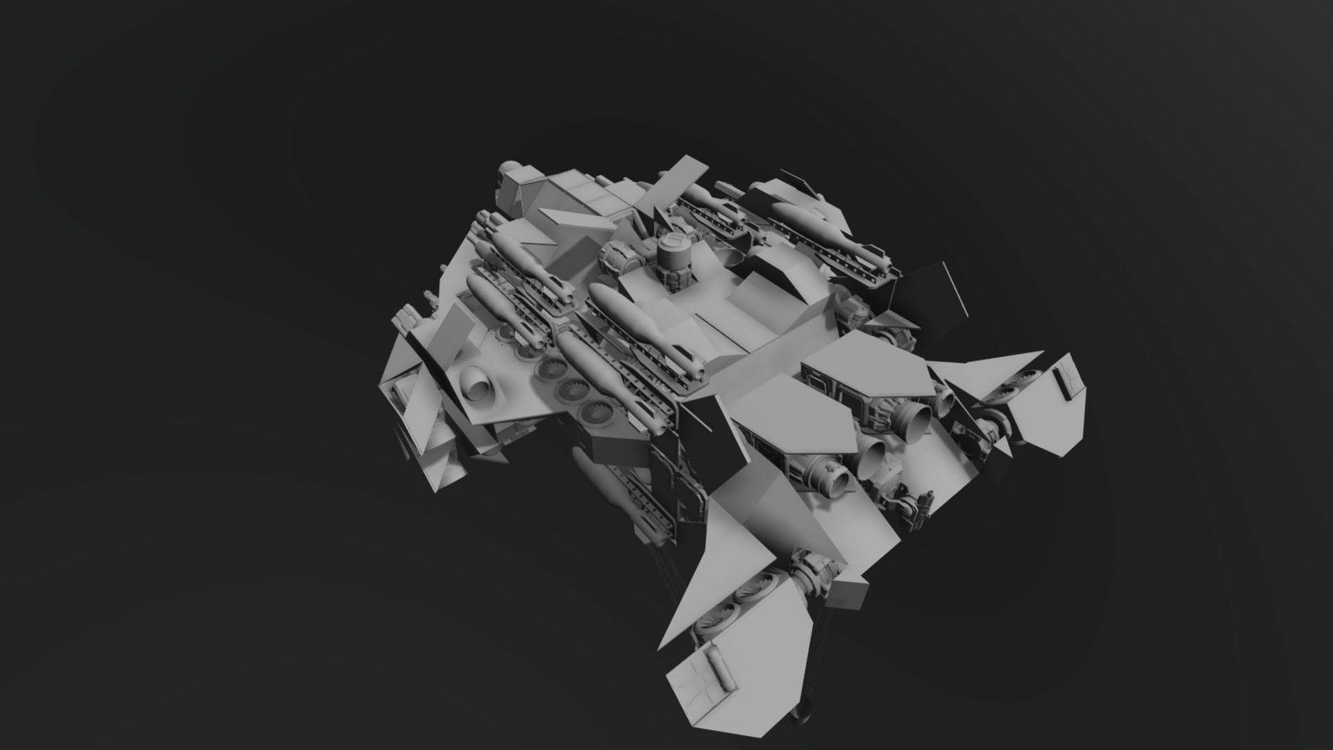 AIRCRAFT - Gen 9 MAKO FIGHTER (multi) 2 - 3D model by foxhoundusmc ...