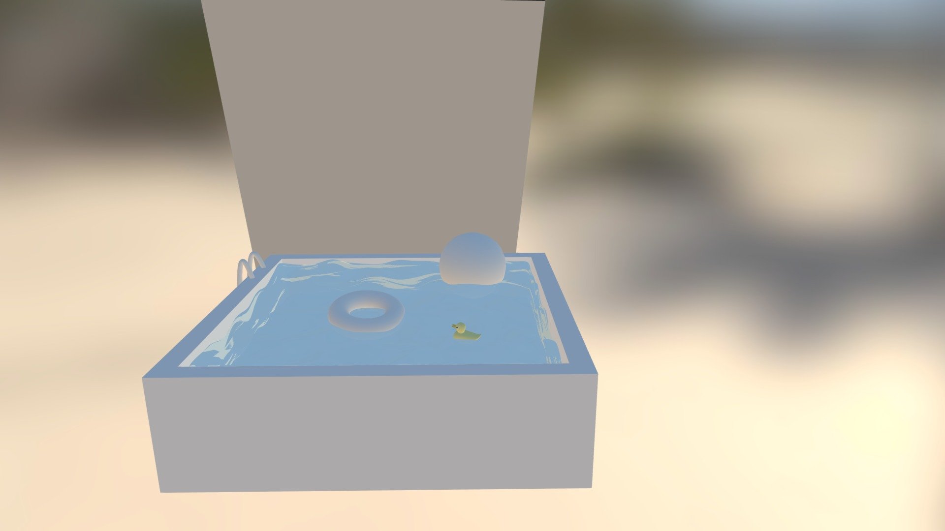 Pool Party - 3D model by Caio Teixeira (@caioteixeira) [7144cc1 ...