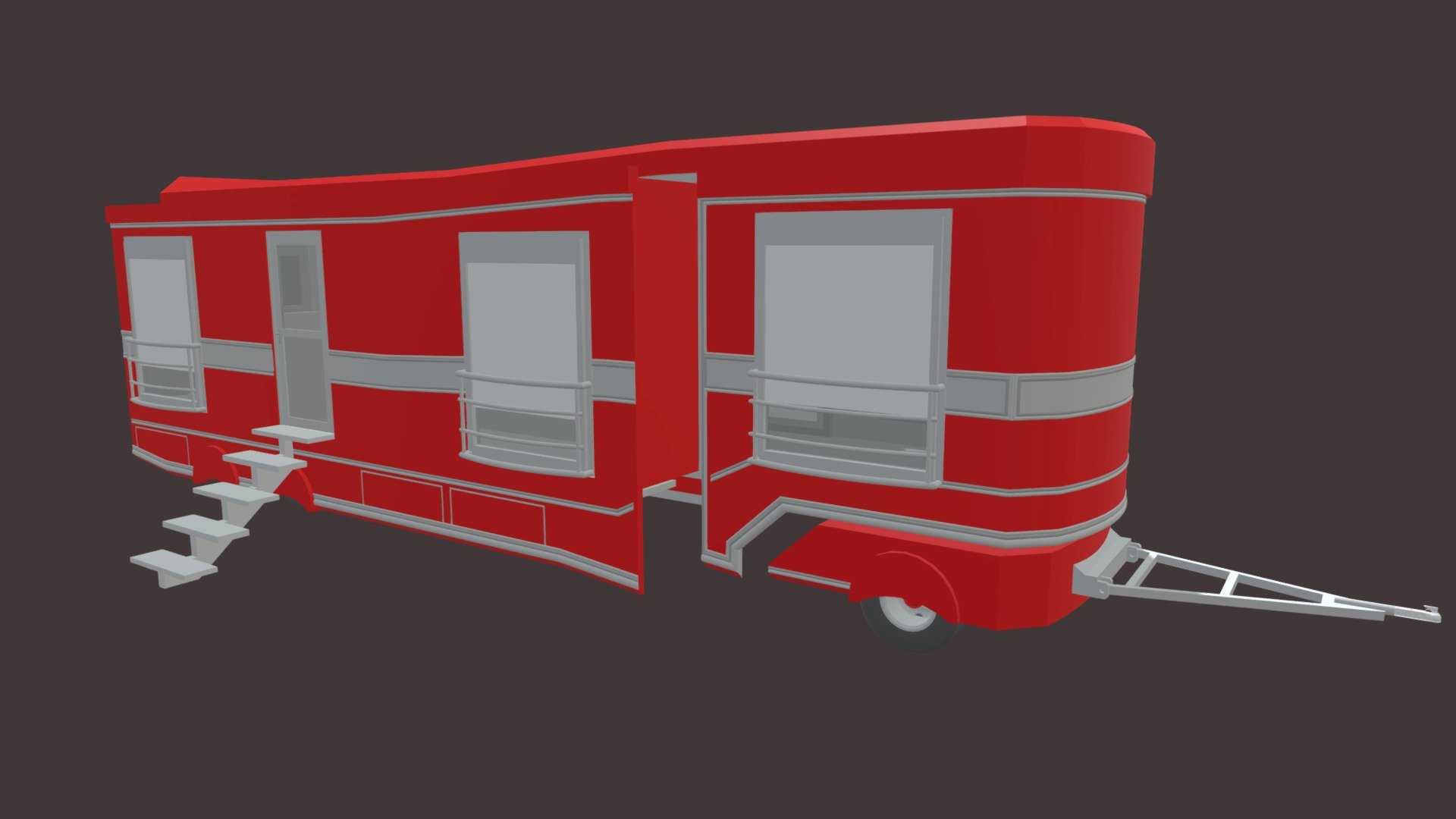 Remorque caravane de cirque - Buy Royalty Free 3D model by Circus_fan ...