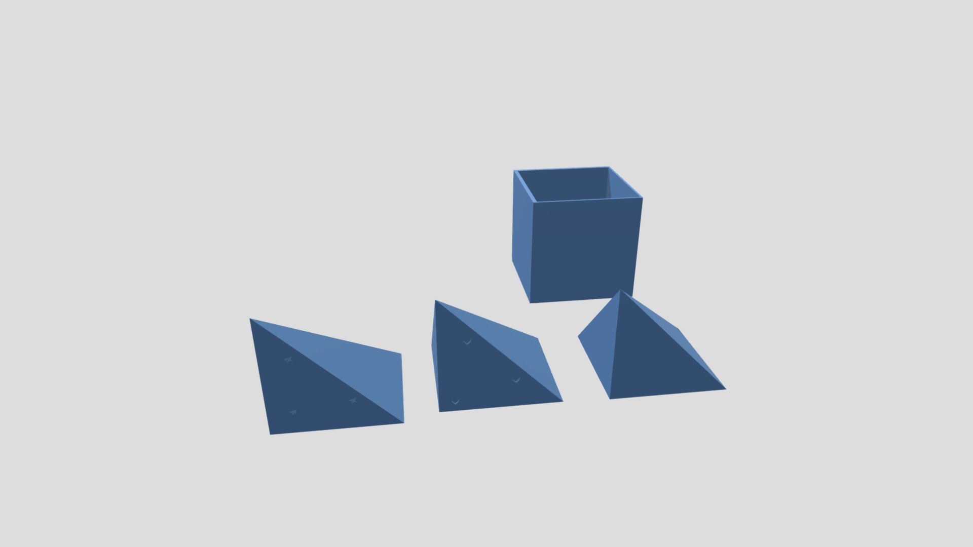 Decomposition of the Cube - Download Free 3D model by voracova.sarka ...