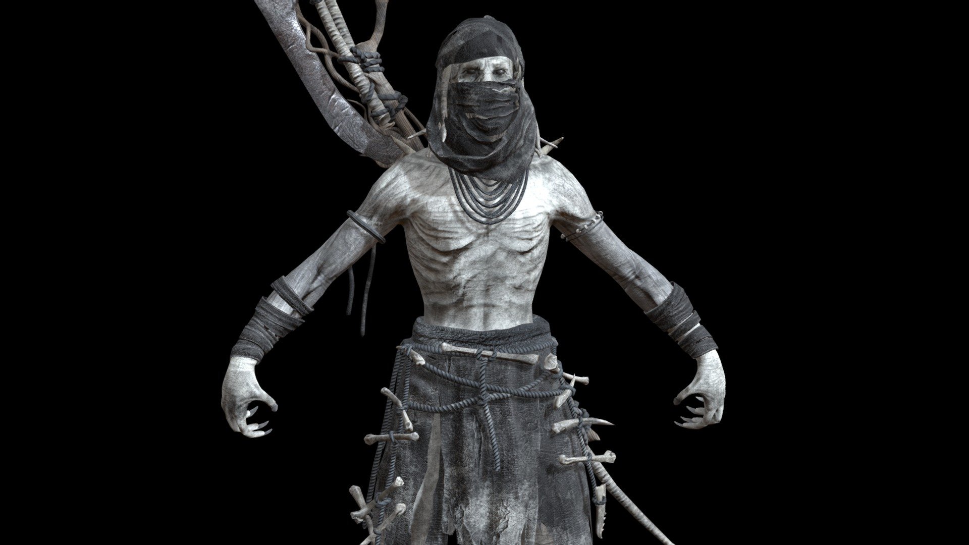 Ghoul - Buy Royalty Free 3D model by dremorn [7146617] - Sketchfab Store