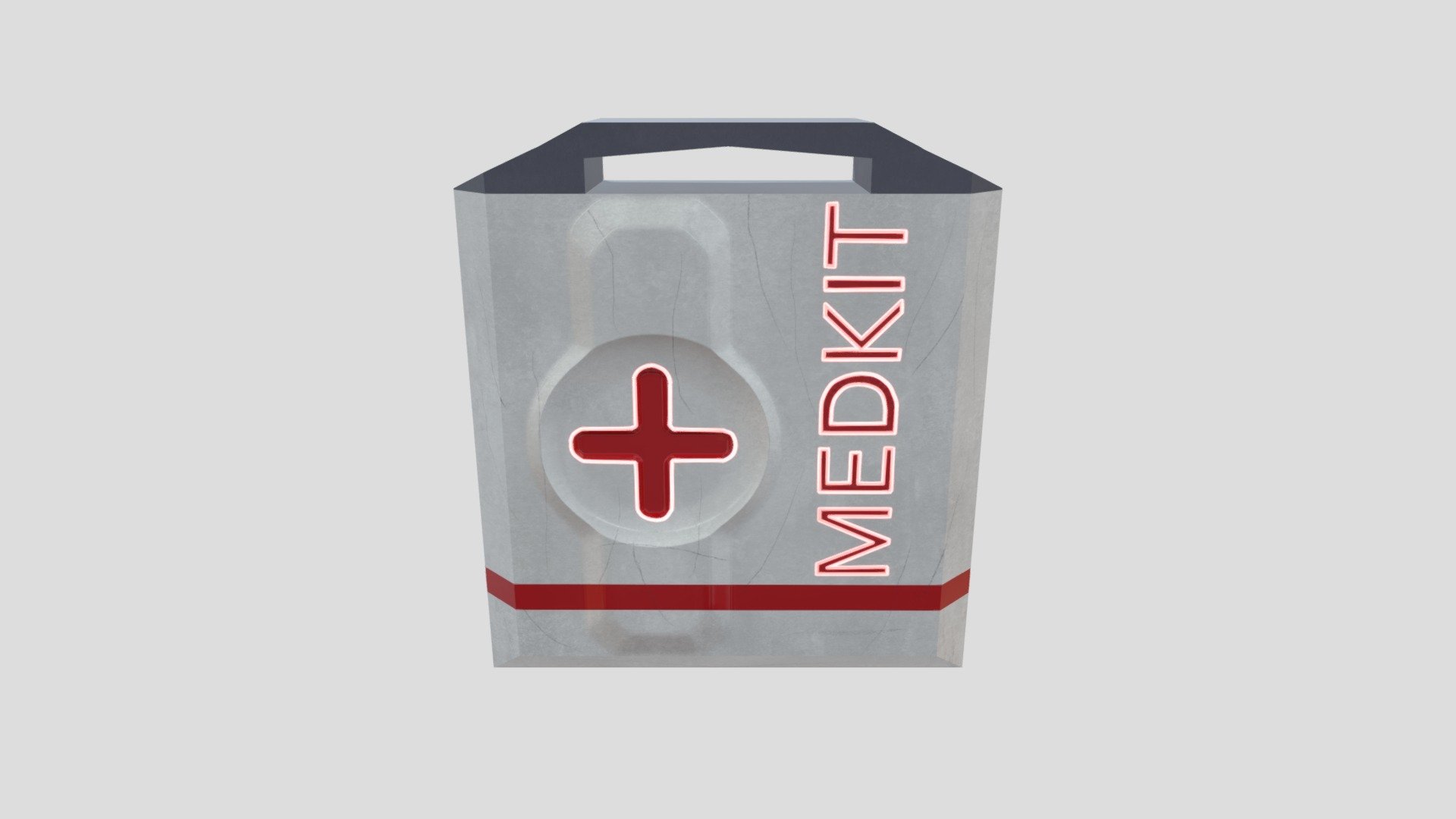 Medkit 3d Model By Eric Leal [71467fb] Sketchfab