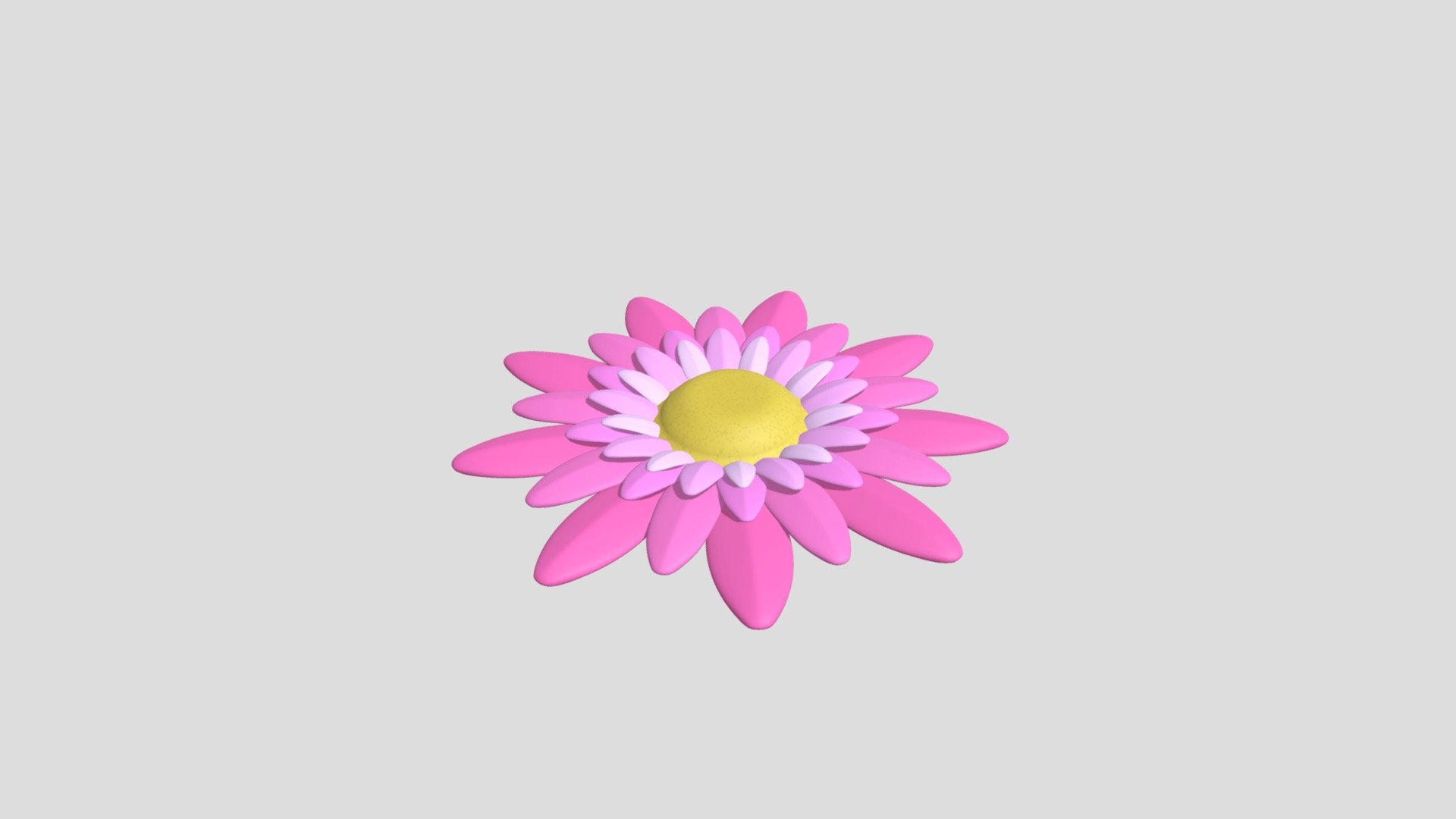 Pink Flower - Buy Royalty Free 3D model by Ed+ (@EDplus) [71497f7 ...