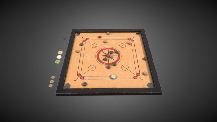 Carrom 3D models - Sketchfab