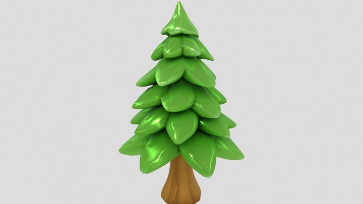 Stylized-tree 3D models - Sketchfab