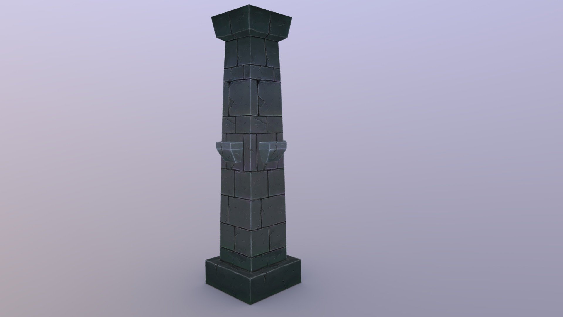 Column - Download Free 3D model by PaShok3D [714adb4] - Sketchfab