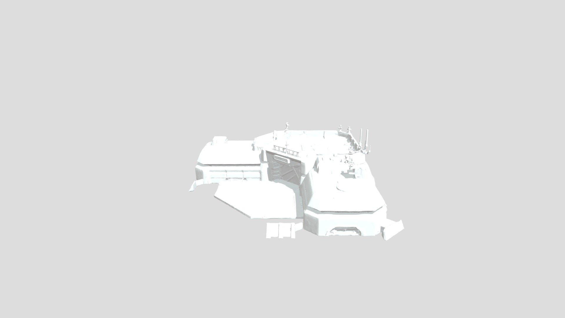 Fortress Outpost - 3D model by rigsll [714b2d4] - Sketchfab