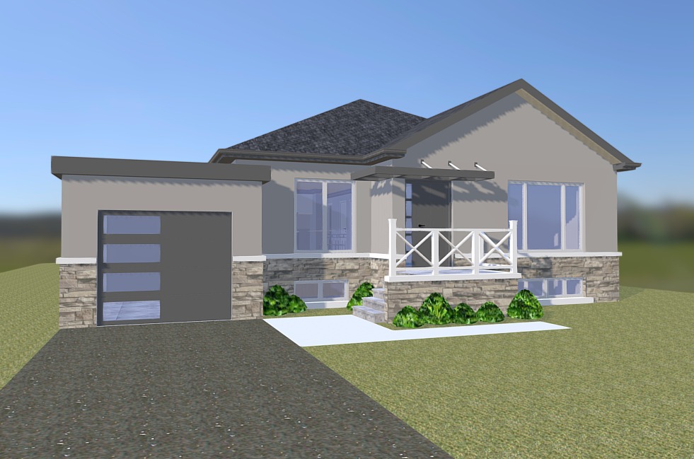 07-70-p Front Porch Opt4 06022016 - 3D model by Cadaxx Design (@cadaxx ...