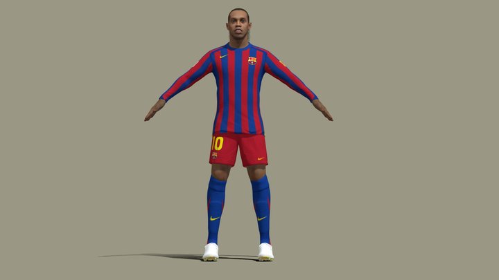 Messi 3D models - Sketchfab