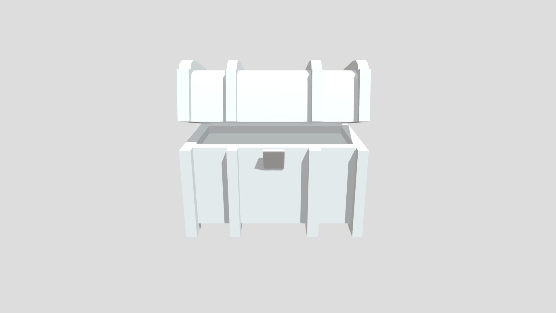 loot chest | made in blender - 3D model by Guusjevh [714f037] - Sketchfab