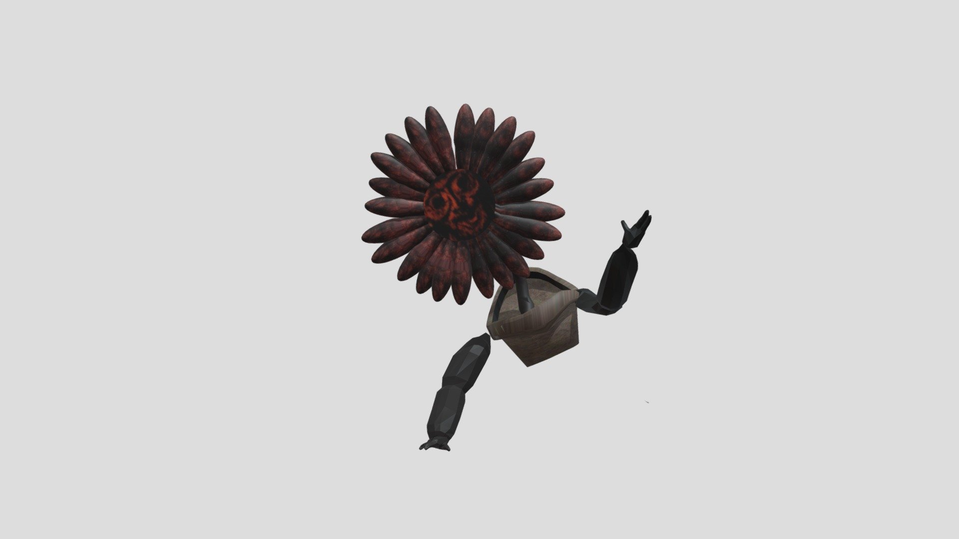 Flowey Fearing Gorilla Monster - Download Free 3D model by Octo Rips ...