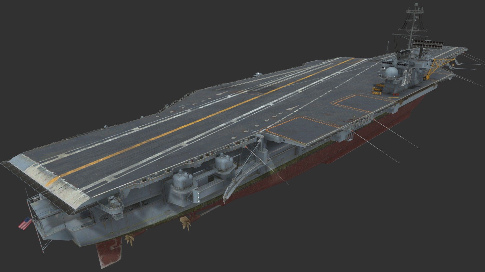 USS ship - Buy Royalty Free 3D model by Fabbri (@flaviafabbri) [715214b ...
