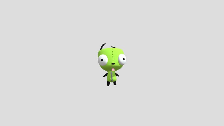 Invader-zim-fanart 3D models - Sketchfab