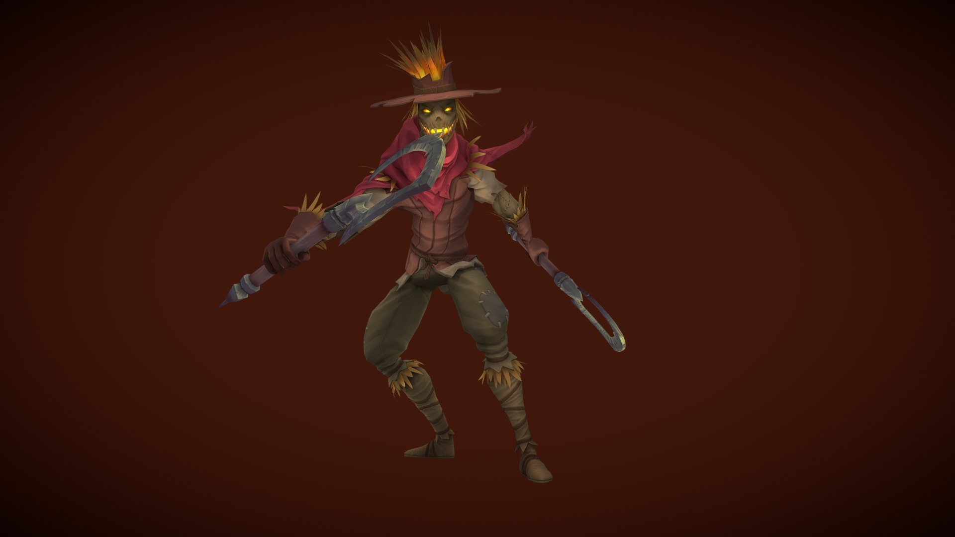 Stylized Scarecrow - 3D model by N-hance Studio (@Malice6731) [7154bed ...
