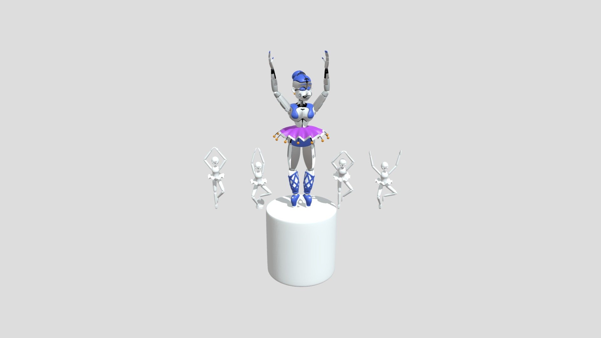 Ballora Port - 3D model by dantemorales722 [7155f54] - Sketchfab