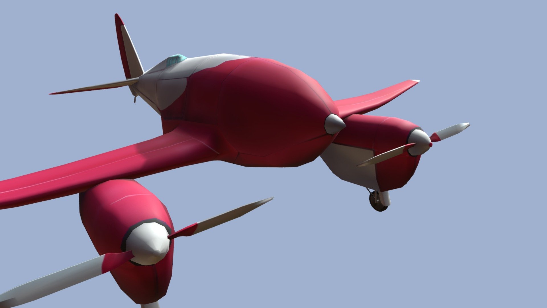 GameArt2023 - De Havilland DH.88 Comet - 3D model by damianharaszczuk ...
