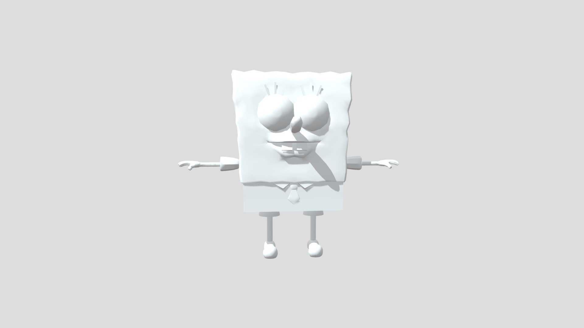 Spongebob on the run spongebob - Download Free 3D model by ...